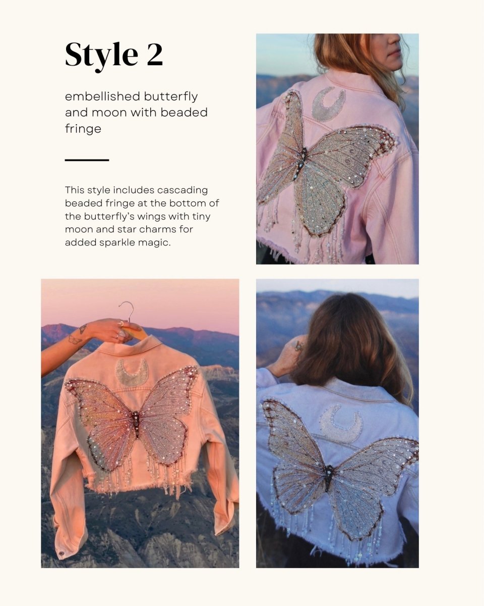 Moonbeam Butterfly Jacket - Made to Order – Wild & Free Jewelry